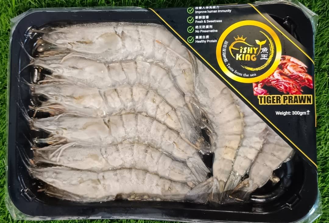 21 PRAWN-TIGER FISHY KING 300GM - Hock Sin Fresh and Frozen Food ...